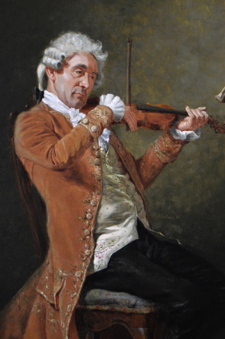 Stephen Lewin - 19th Century genre historical oil painting of a ...