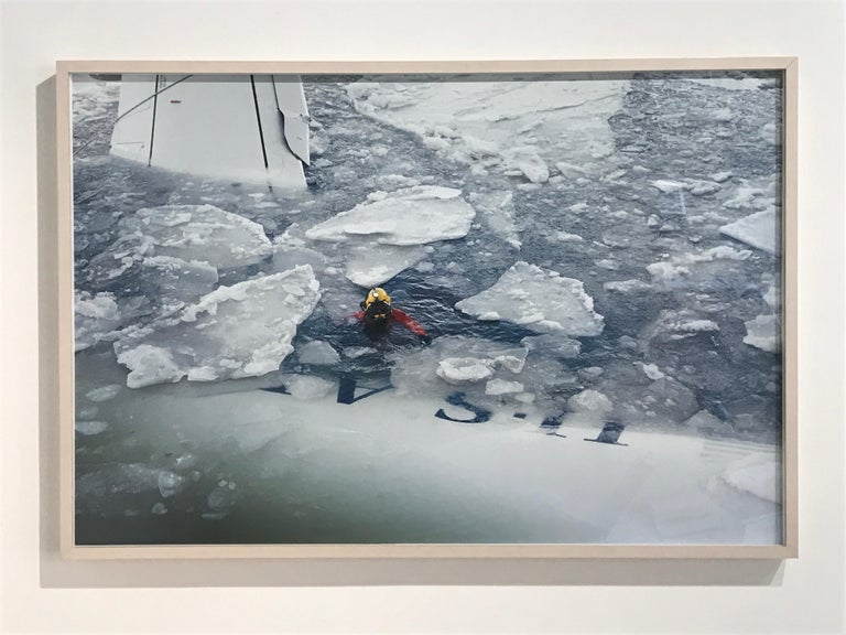 Stephen Mallon - "Diver in Icy Water" Edition of 5 - 30"x45" limited ...