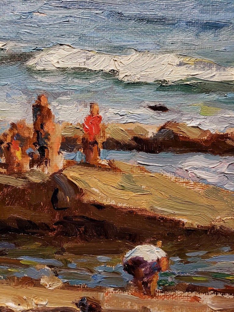 Stephen Mirich - A Saturday Afternoon at the Tide Pools For Sale at ...