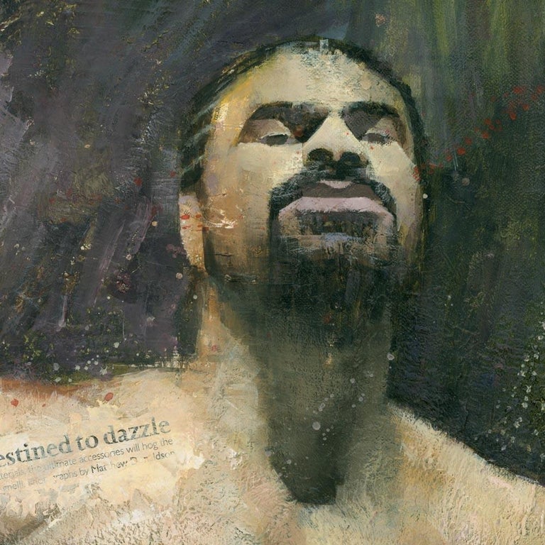 Stephen Mitchell - David Haye, Painting, Acrylic on Canvas at 1stDibs