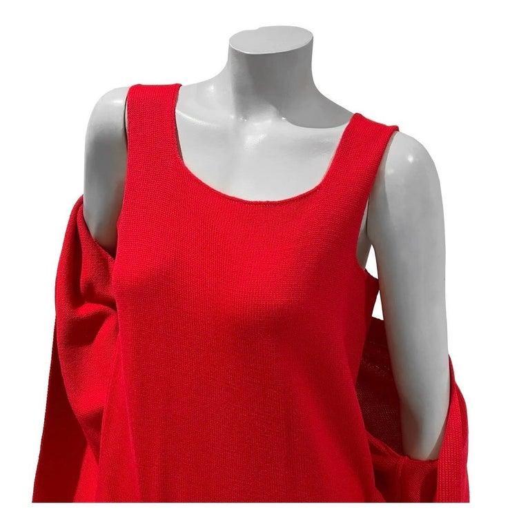 Stephen Sprouse Cardigan Dress Set (1984) For Sale at 1stDibs