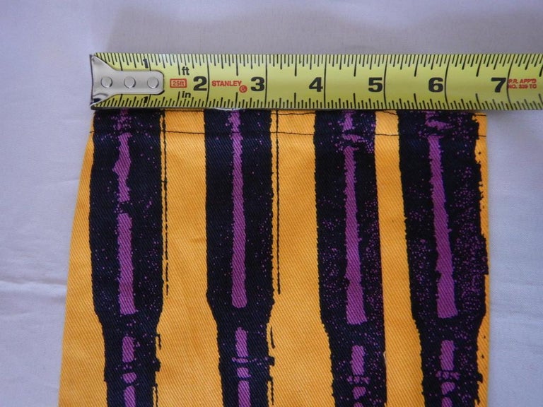 Stephen Sprouse Fall Winter 1988 Bullet Print Pants For Sale at 1stDibs