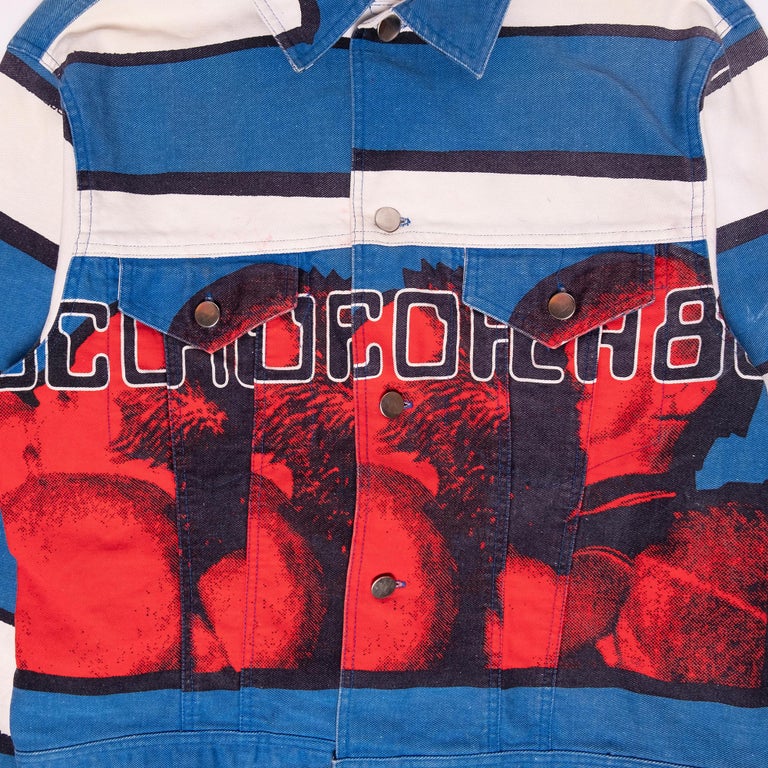 Stephen Sprouse SS1988 "Hardcore" Jacket For Sale at 1stDibs