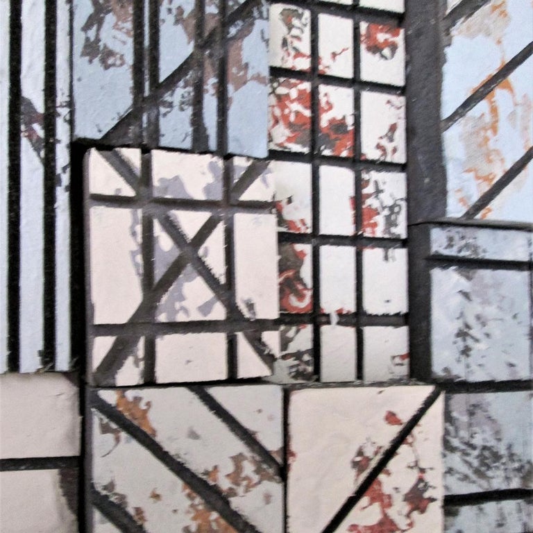 Stephen Walling - BATIQUE (Abstract Geometric 3D Wooden Wall Sculpture ...