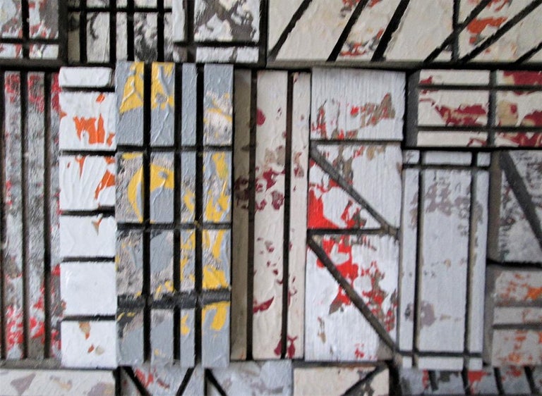 Stephen Walling - BATIQUE (Abstract Geometric 3D Wooden Wall Sculpture ...