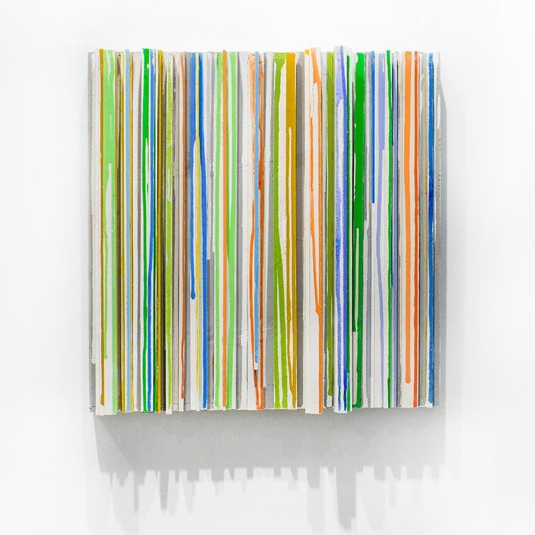 Stephen Walling - Dribbles and Drips (Abstract 3-D Wood Wall Sculpture ...
