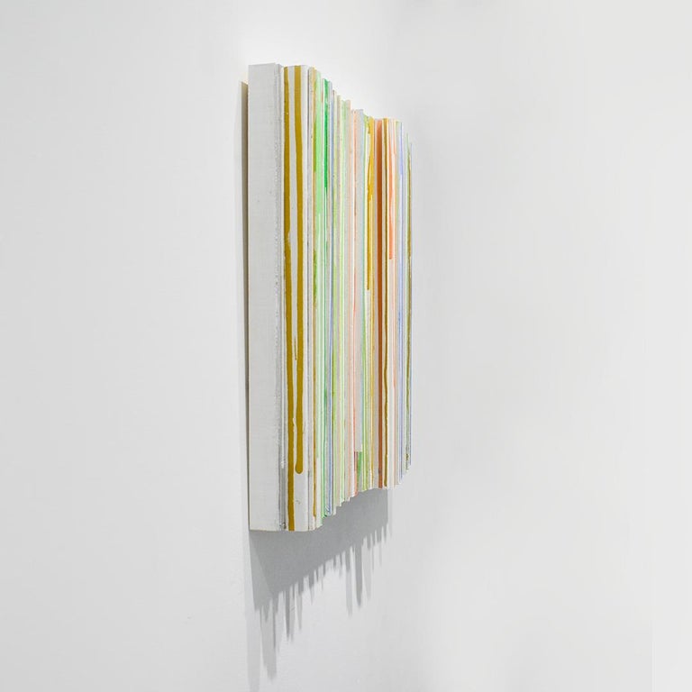 Stephen Walling - Dribbles and Drips (Abstract 3-D Wood Wall Sculpture ...