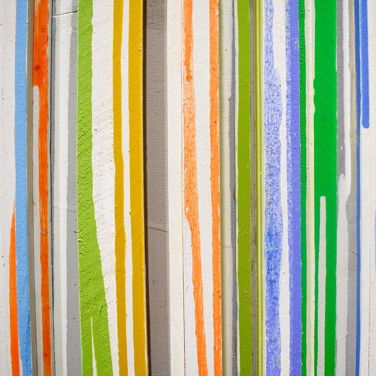 Stephen Walling - Dribbles and Drips (Abstract 3-D Wood Wall Sculpture ...