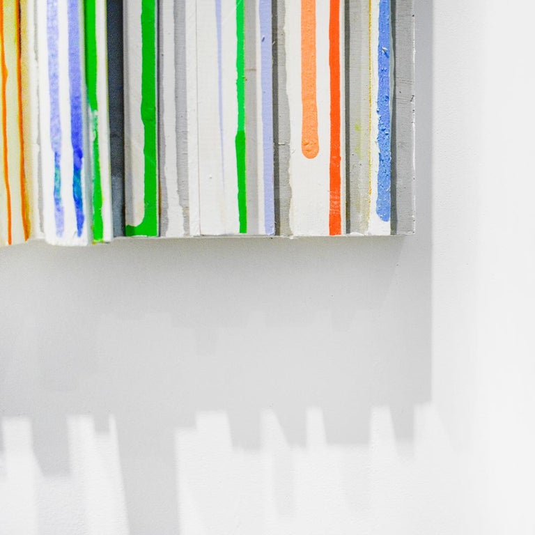 Stephen Walling - Dribbles and Drips (Abstract 3-D Wood Wall Sculpture ...