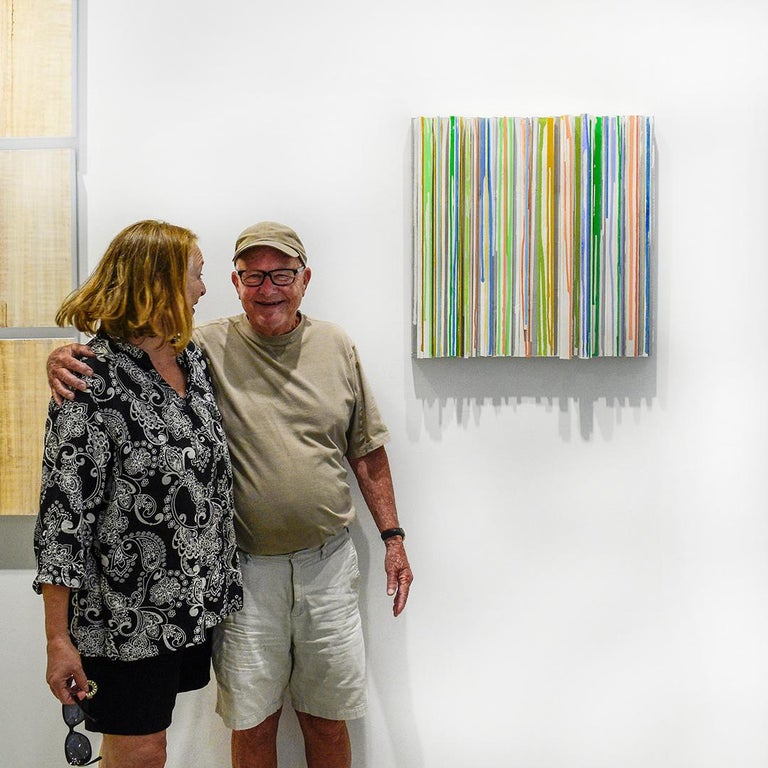 Stephen Walling - Dribbles and Drips (Abstract 3-D Wood Wall Sculpture ...