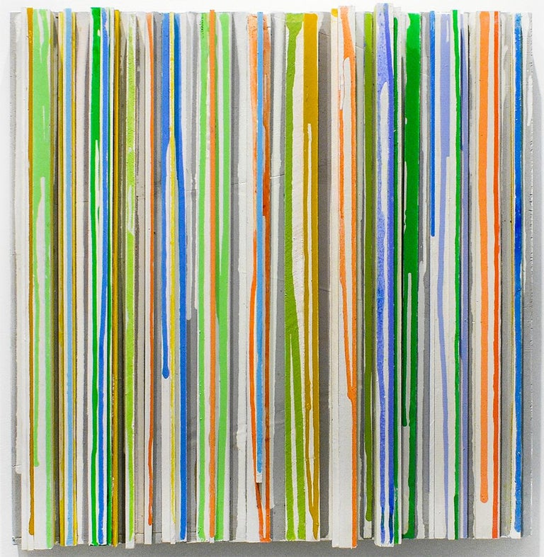 Stephen Walling - Dribbles and Drips (Abstract 3-D Wood Wall Sculpture ...