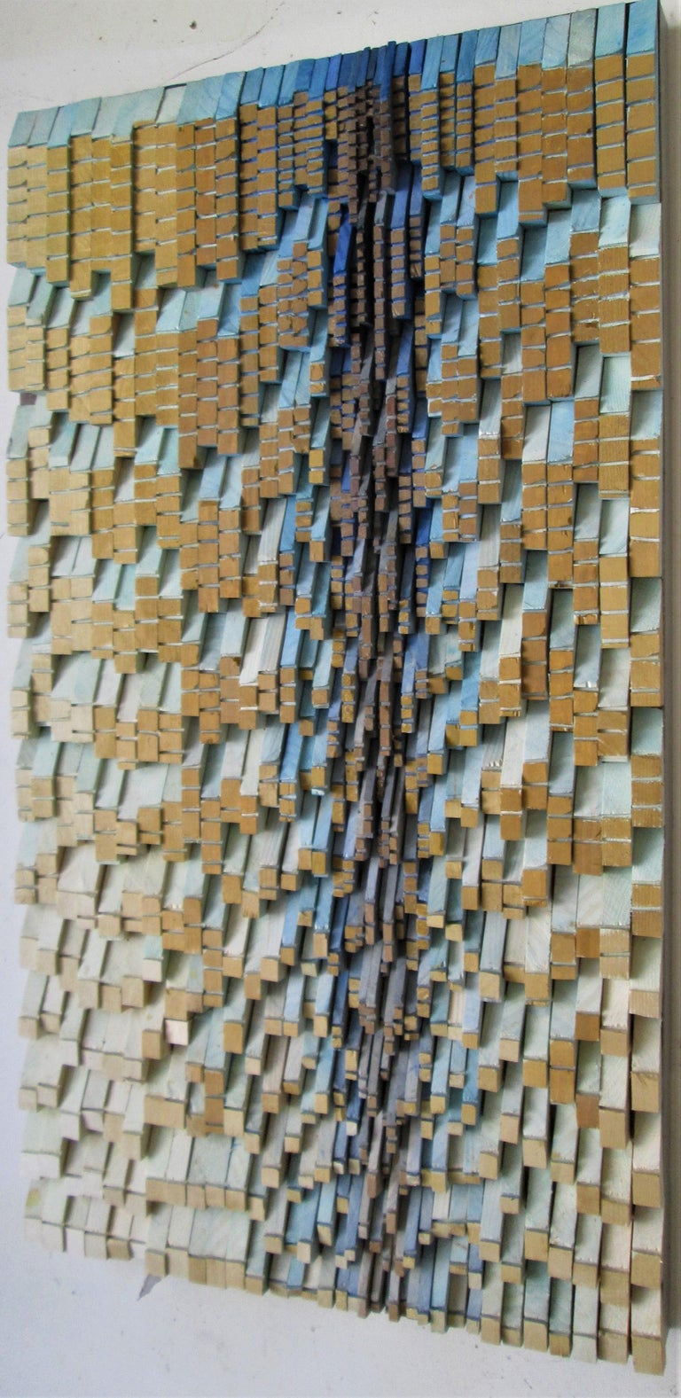 Stephen Walling - Lavalier (Vertical 3D Wooden Wall Sculpture) by ...