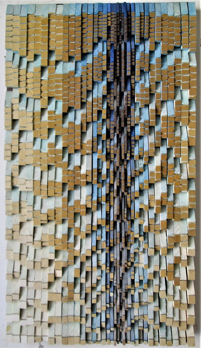 Stephen Walling - Lavalier (Vertical 3D Wooden Wall Sculpture) by ...