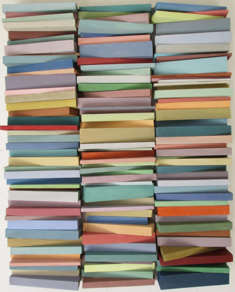 Stephen Walling - Stacked (Vertical Multi Colored Three Dimensional ...