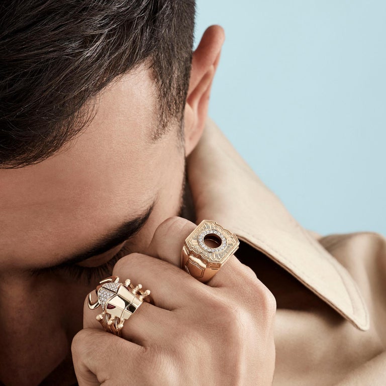 Customizable Stephen Webster England Made Me 18ct Yellow Gold and White ...