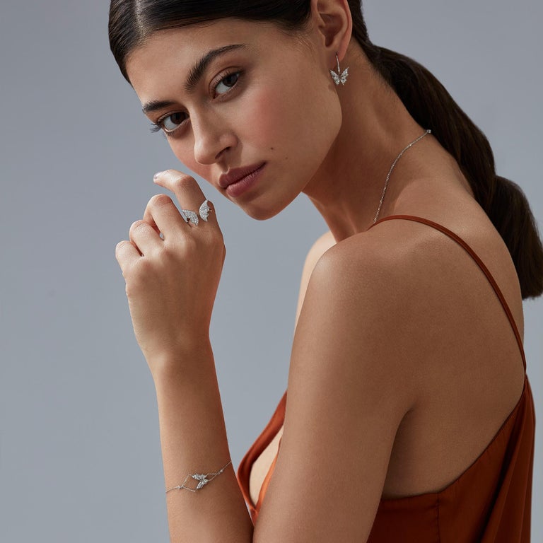 Customizable Stephen Webster Fly by Night 18 Carat Gold and White ...