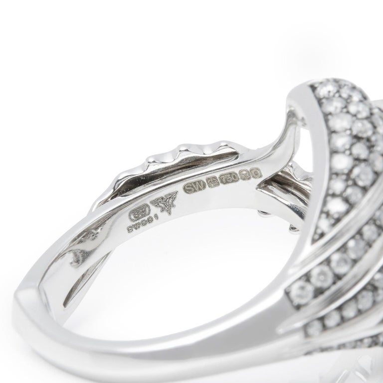 Stephen Webster Jewels Verne 18 Carat White Gold Jelly Fish Diamond ...