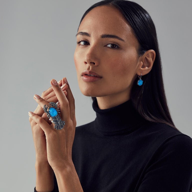 Customizable Stephen Webster Jewels Verne Lobster Crystal Haze Long ...