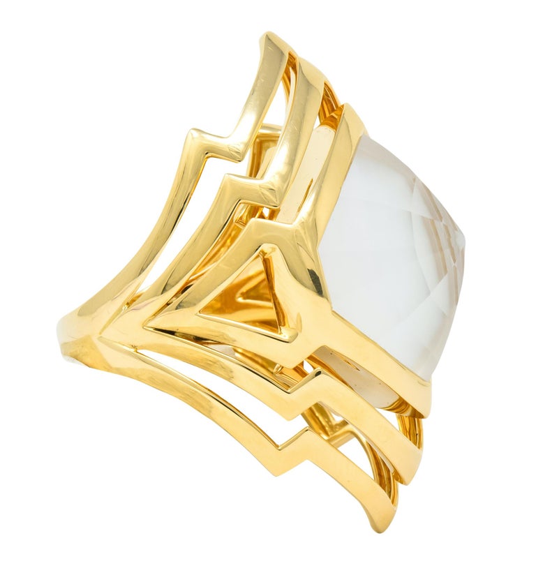 Stephen Webster Rock Crystal Mother of Pearl 18 Karat Gold Lady ...