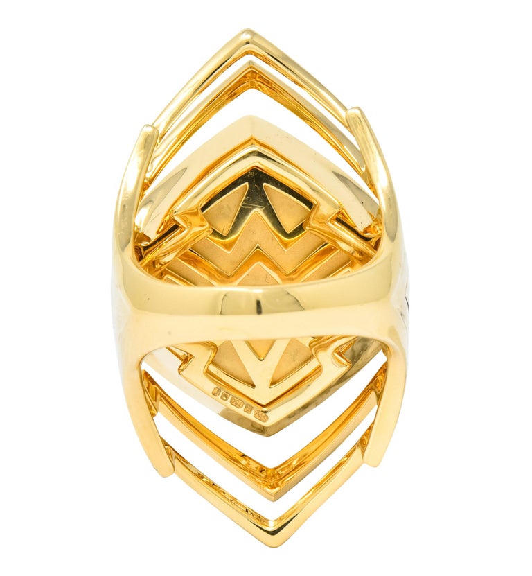 Stephen Webster Rock Crystal Mother of Pearl 18 Karat Gold Lady ...