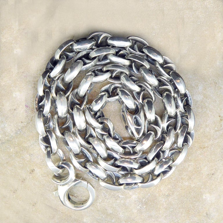 Stephen Webster Silver Thorn "S" Link Neck Chain at 1stDibs