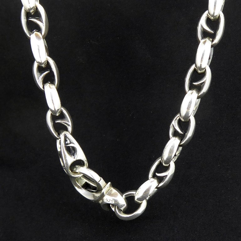 Stephen Webster Silver Thorn "S" Link Neck Chain at 1stDibs