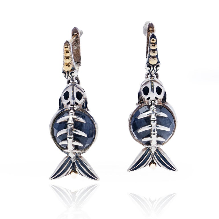 Stephen Webster Sterling 925 Silver Verne Collection Fish Skeleton ...