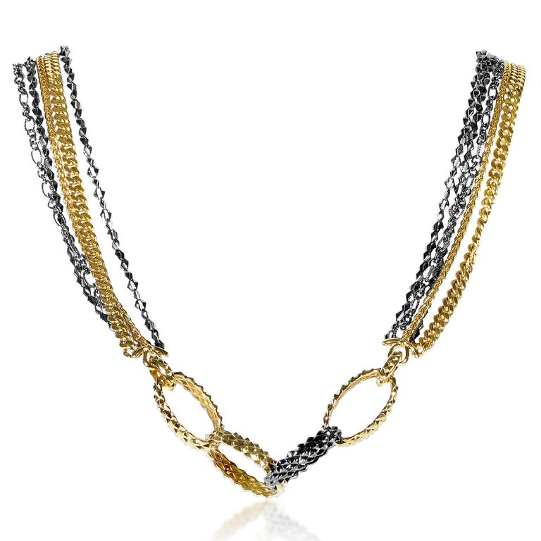 Stephen Webster Superstud Gold-Tone Sterling Silver Multi-Chain ...