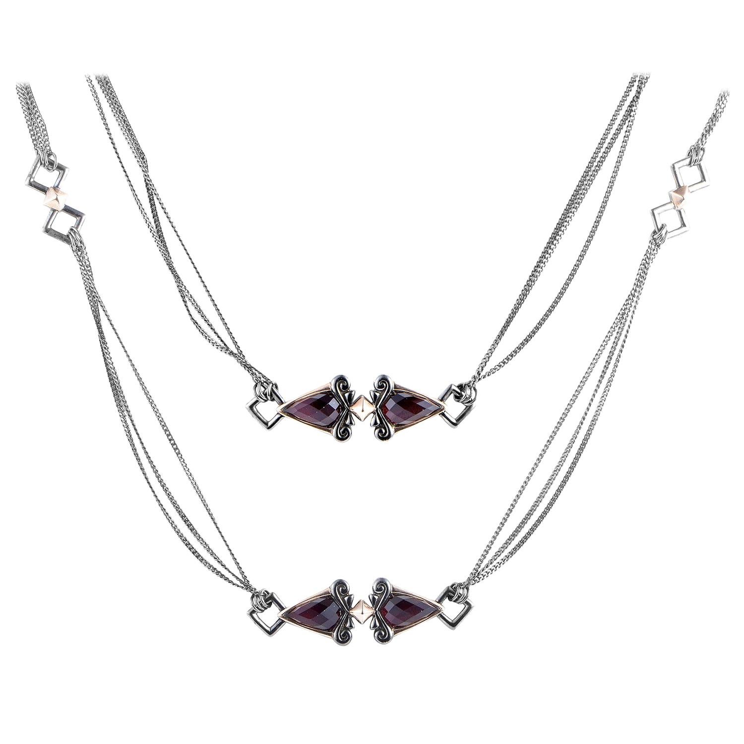 Stephen Webster Superstud Sterling Silver and Quartz Necklace For Sale ...