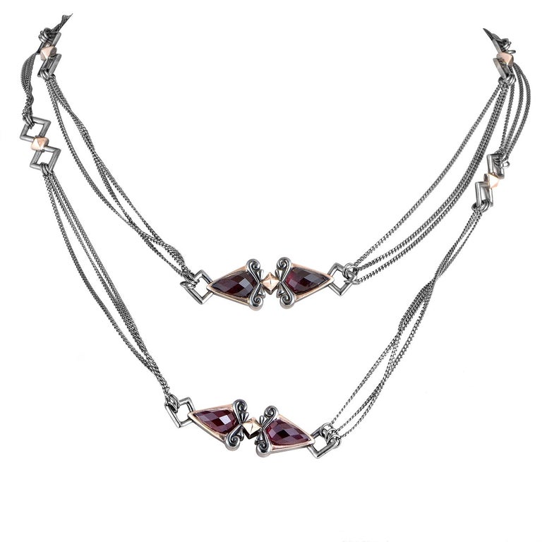 Stephen Webster Superstud Sterling Silver and Quartz Necklace For Sale ...