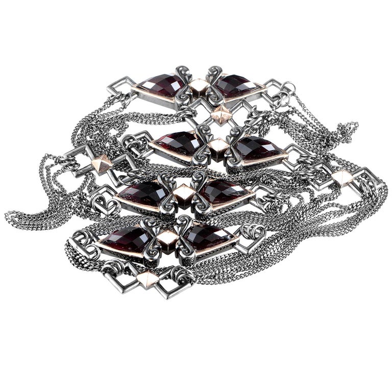 Stephen Webster Superstud Sterling Silver and Quartz Necklace For Sale ...