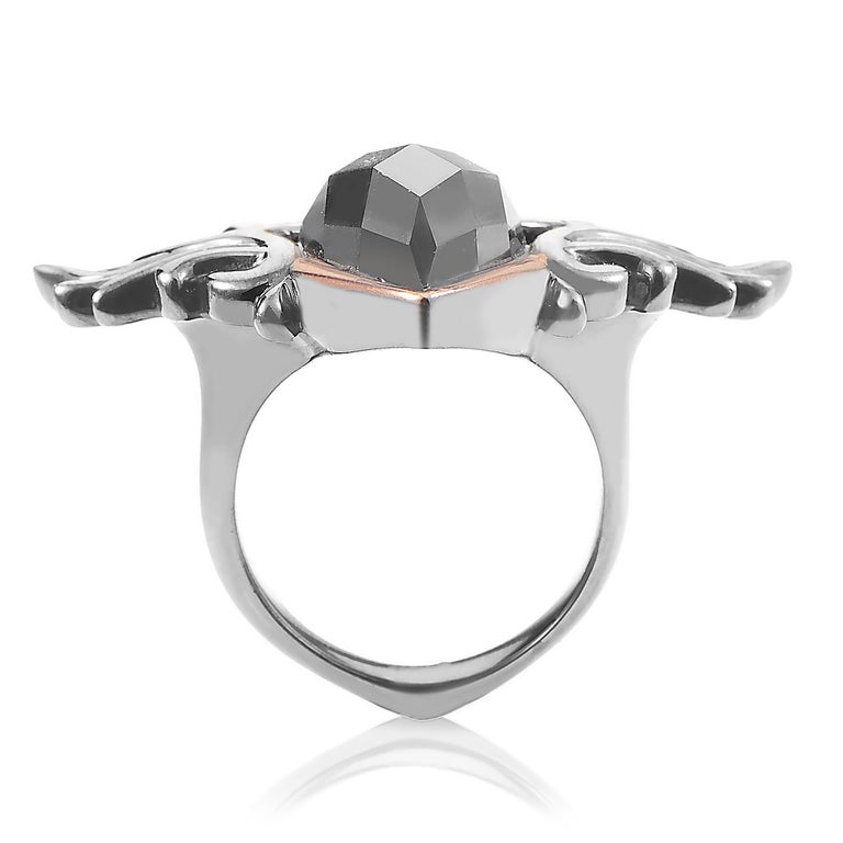 Stephen Webster Superstud Women's Gold-Tone Sterling Silver Quartz Ring ...