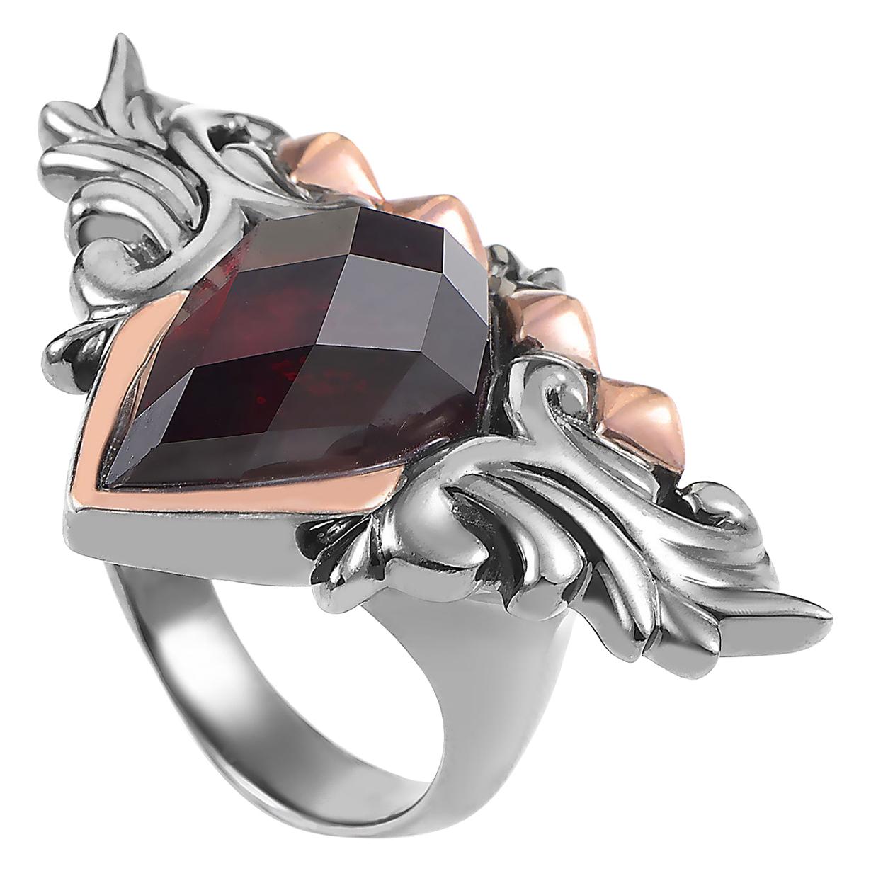 Stephen Webster Superstud Women's Gold-Tone Sterling Silver Quartz Ring ...