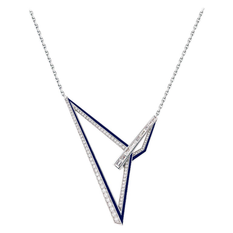 Stephen Webster Vertigo Very Obtuse 18 Karat Gold and White Diamond ...