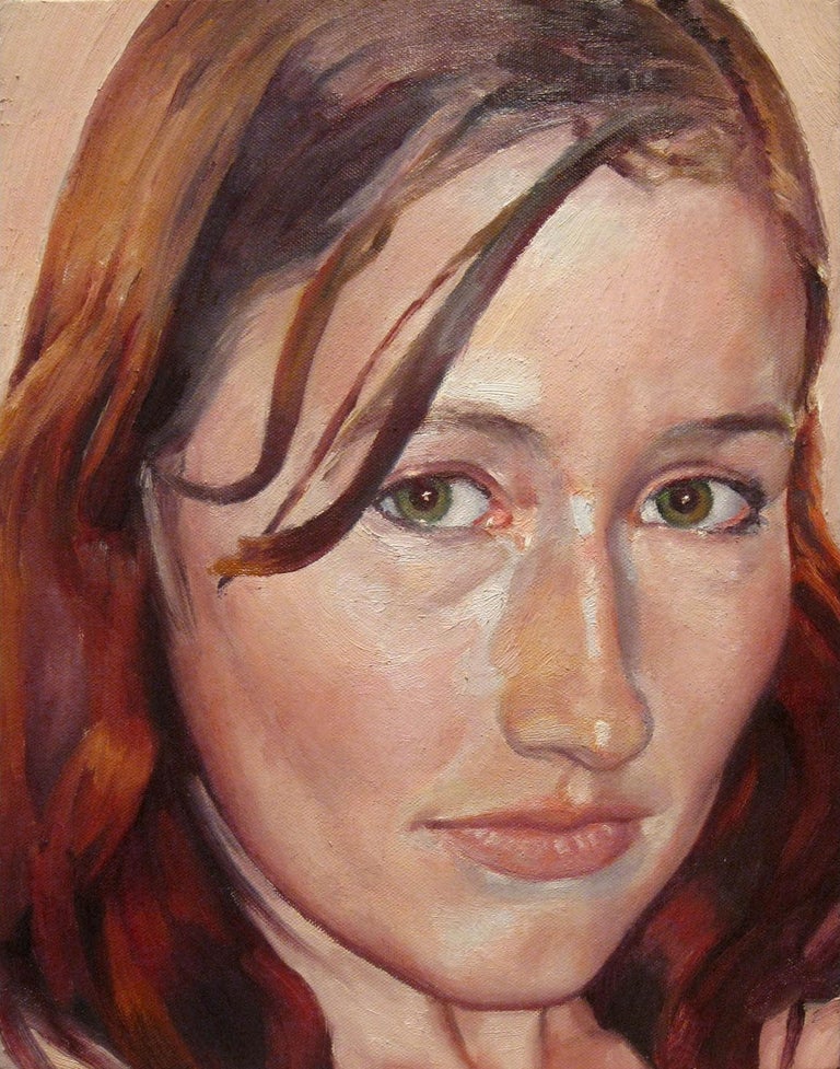Stephen Wright - CONSTANCE II, portrait, photo-realism. woman staring ...