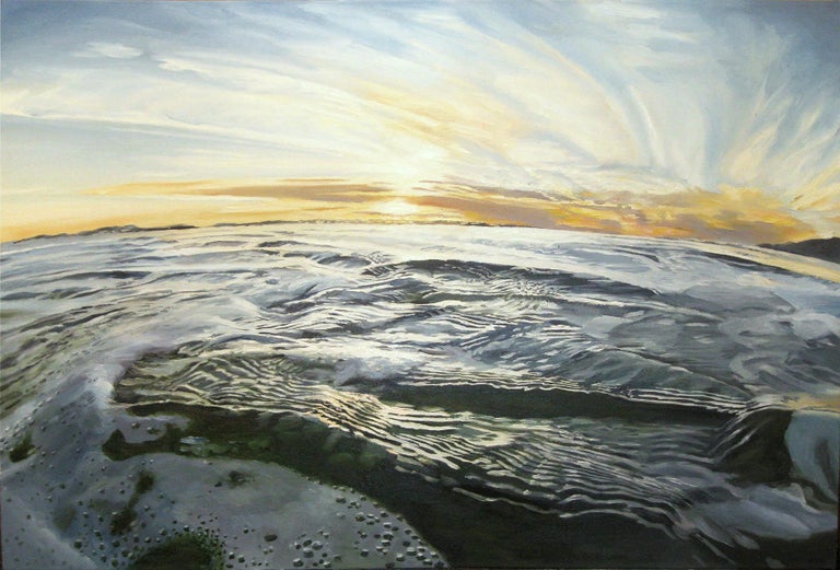 Stephen Wright - Sunset, Waist Deep For Sale at 1stDibs