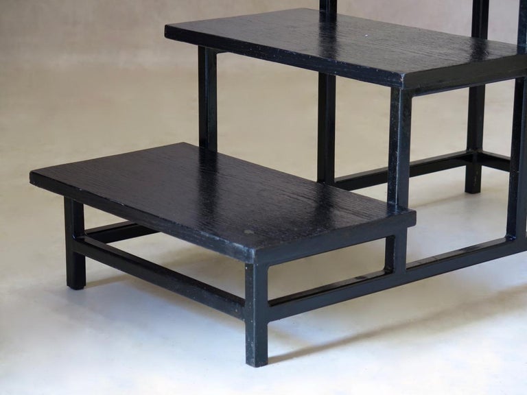 Stepped Side Table, France, circa 1950s For Sale at 1stDibs