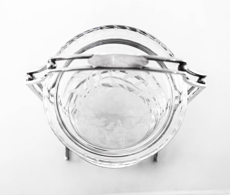 Sterling and Crystal Three-Tier Server at 1stDibs