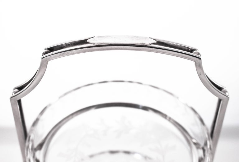 Sterling and Crystal Three-Tier Server at 1stDibs