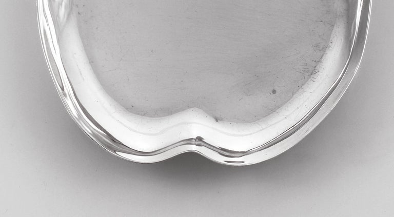 Sterling Apple Dish at 1stDibs
