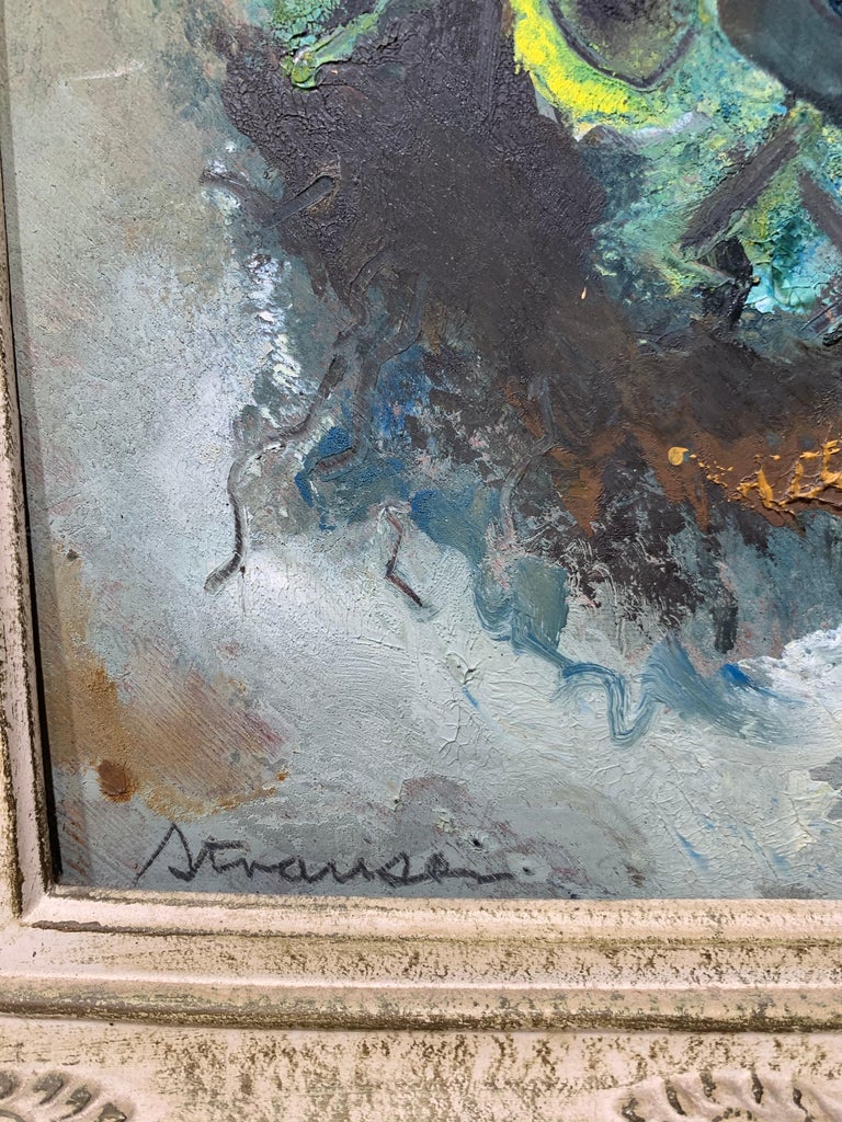 Sterling Boyd Strauser - Floral Still Life (abstract pansy flower ...