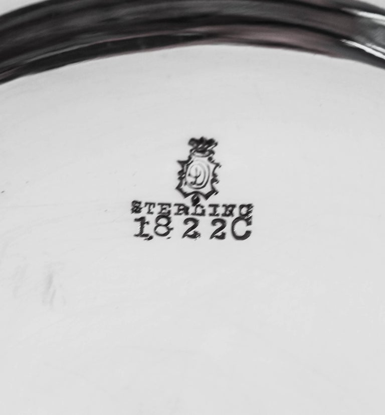 Sterling Candlesticks by Durgin at 1stDibs