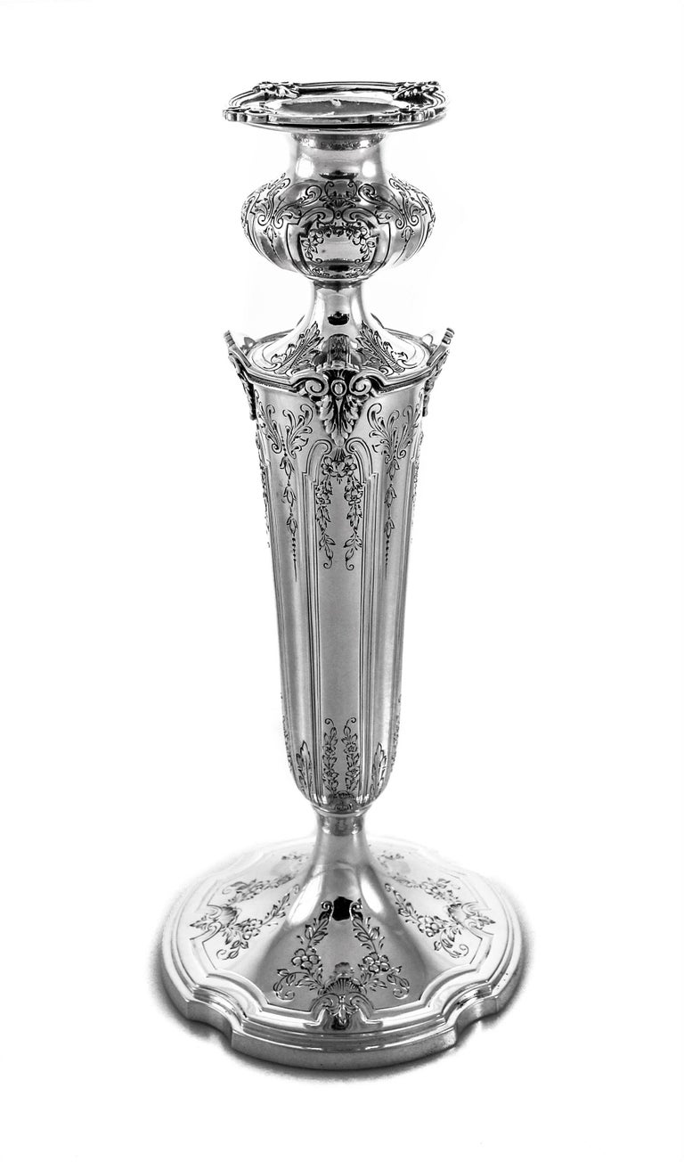 Sterling Candlesticks at 1stDibs