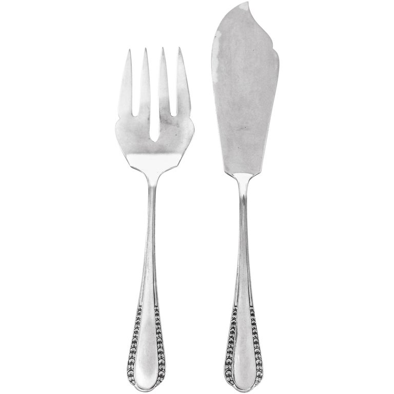 Sterling Fork and Server For Sale at 1stDibs | fourchette argent