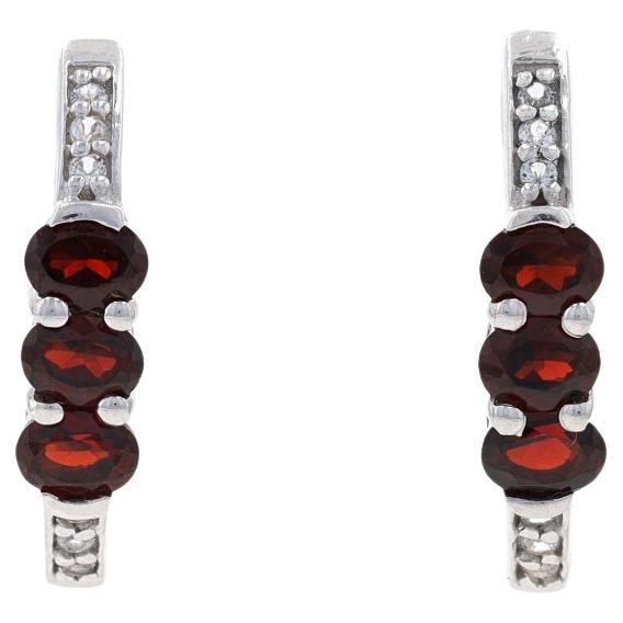 Antique Garnet Earrings - 1,113 For Sale at 1stDibs | vintage garnet ...