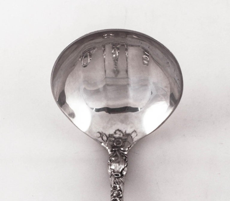 Sterling Les Six Fleurs Ladle For Sale at 1stDibs