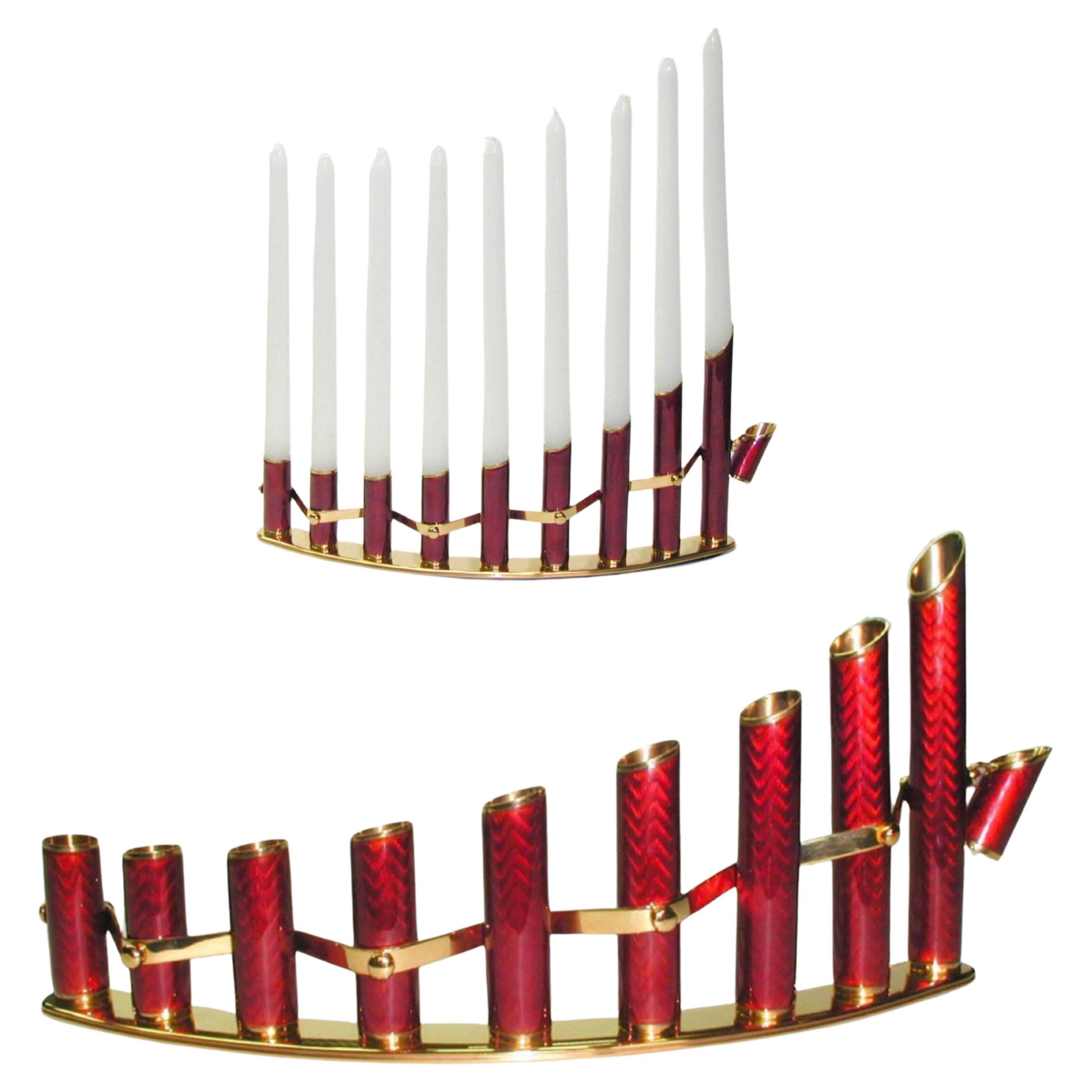 Sterling Menorah For Sale at 1stDibs