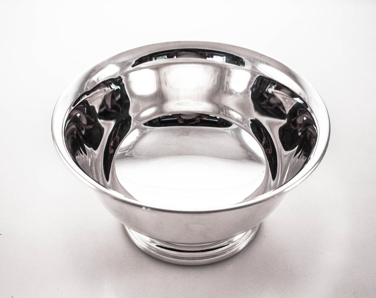 Sterling Nut Bowl at 1stDibs