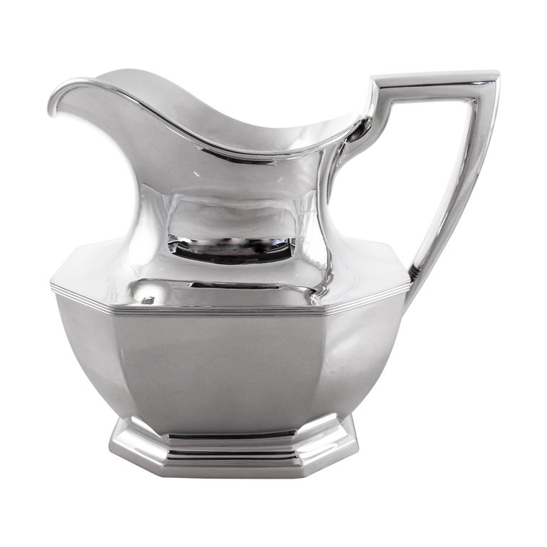 Sterling Queen Anne Water Pitcher at 1stDibs
