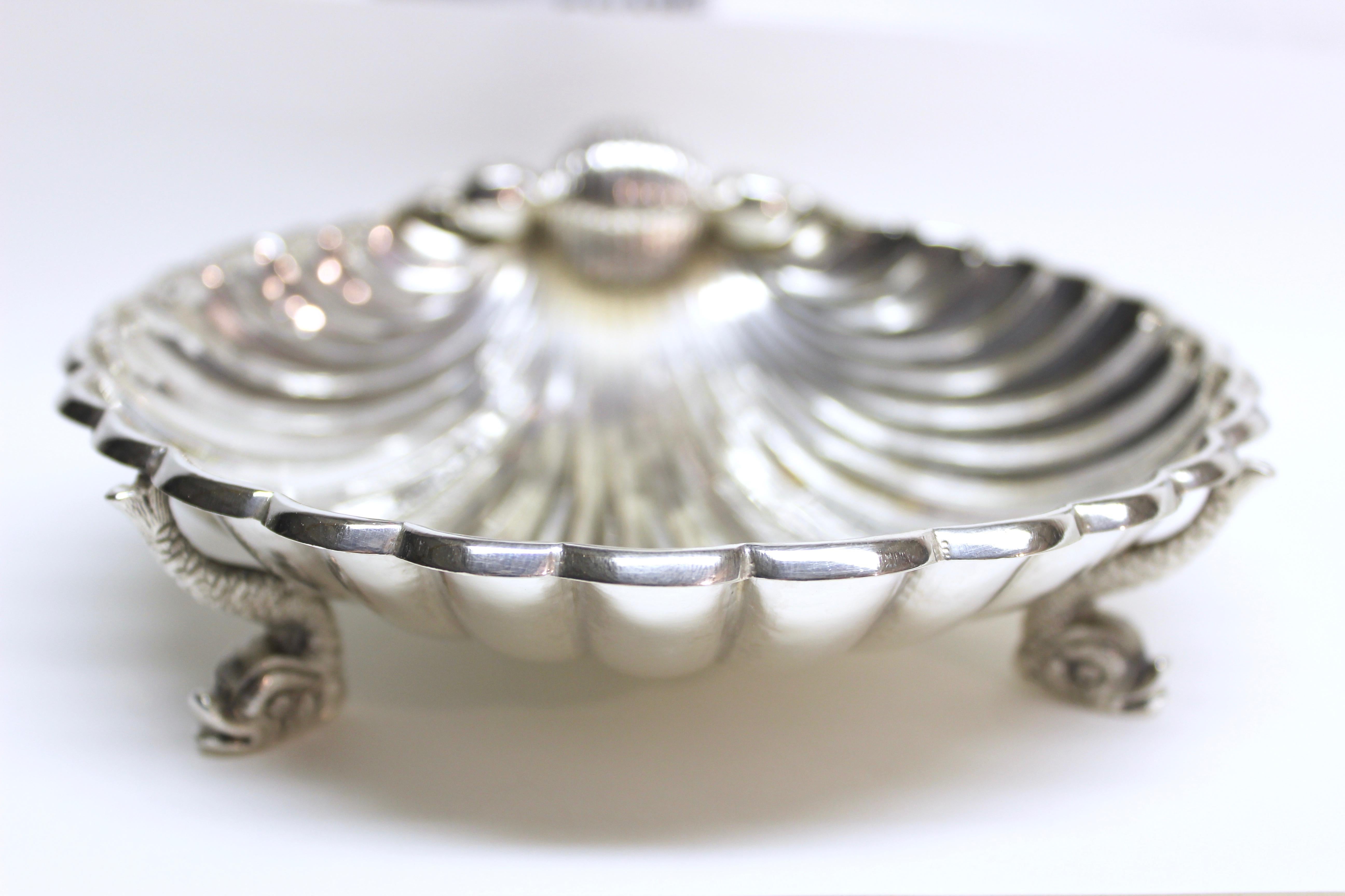Sterling Shell Dish at 1stDibs